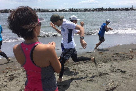 Beach Run +Beer Mile &BBQ!! ～ビーチをうまく走るコツ教えます～ | e-moshicom（イー・モシコム）