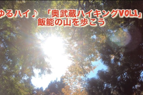 ゆるハイ♪「奥武蔵ハイキングVOL1」飯能の山を歩こう | e-moshicom（イー・モシコム）