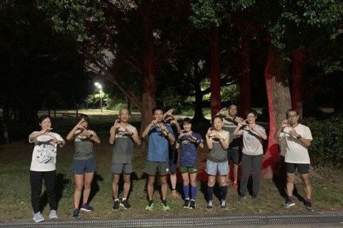 11/8(水)【チームソトアソビ練習会＠深北緑地】10k走 | e-moshicom（イー・モシコム）