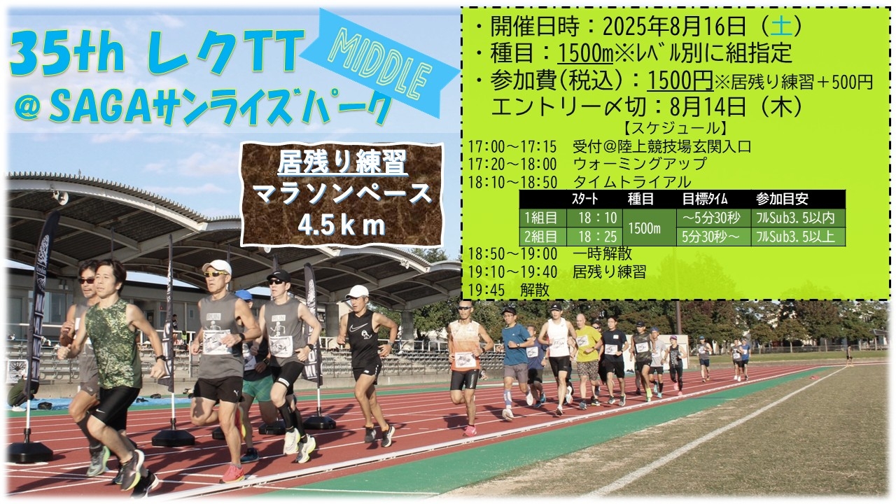 【スピード強化に！】第35回レクTT”1500mタイムトライアル”＠SAGAサンライズパーク | e-moshicom（イー・モシコム）